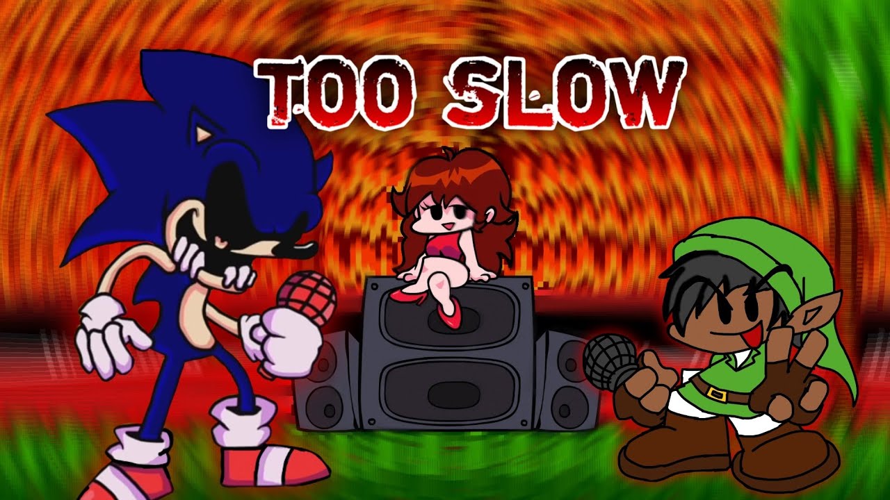Too Slow song (FNF Mod VS Sonic.EXE) - Abraham Gam3r - YouTube