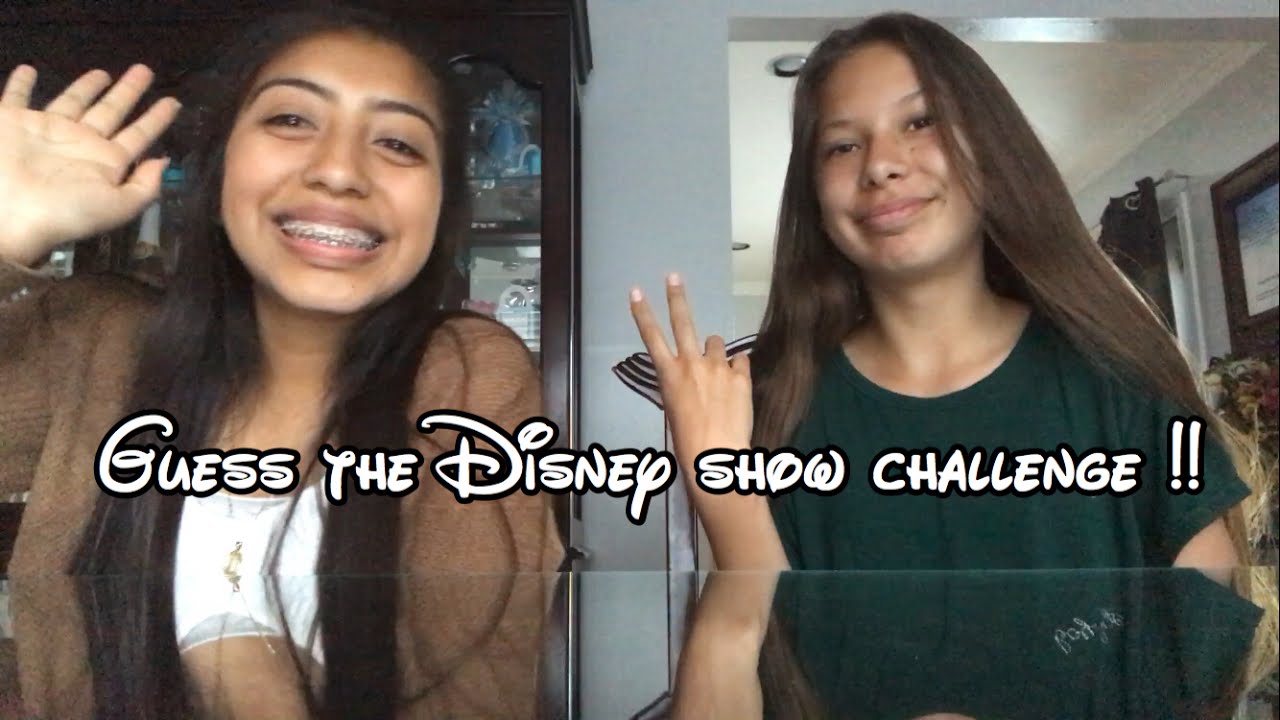 Guess the Disney Show Challenge // Jessica - YouTube