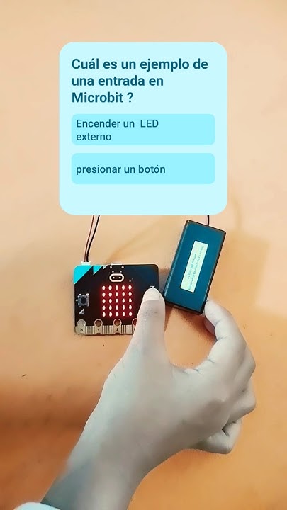 Microbit en acción, descubre como funcionan las entradas 🤖 #microbit #algoritmo #aulasteam # ...