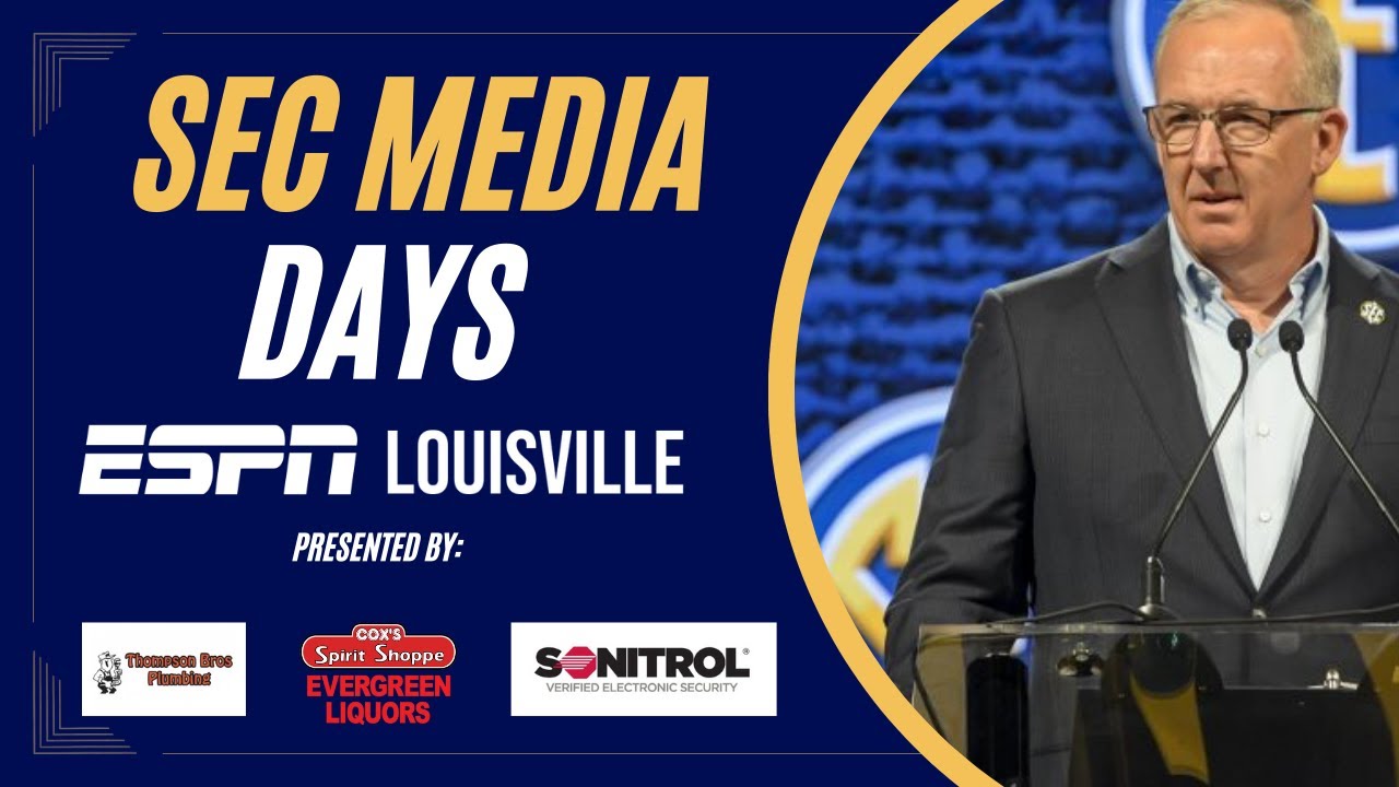 SEC Commissioner Greg Sankey Opens SEC Media Days July 15 2024 - YouTube