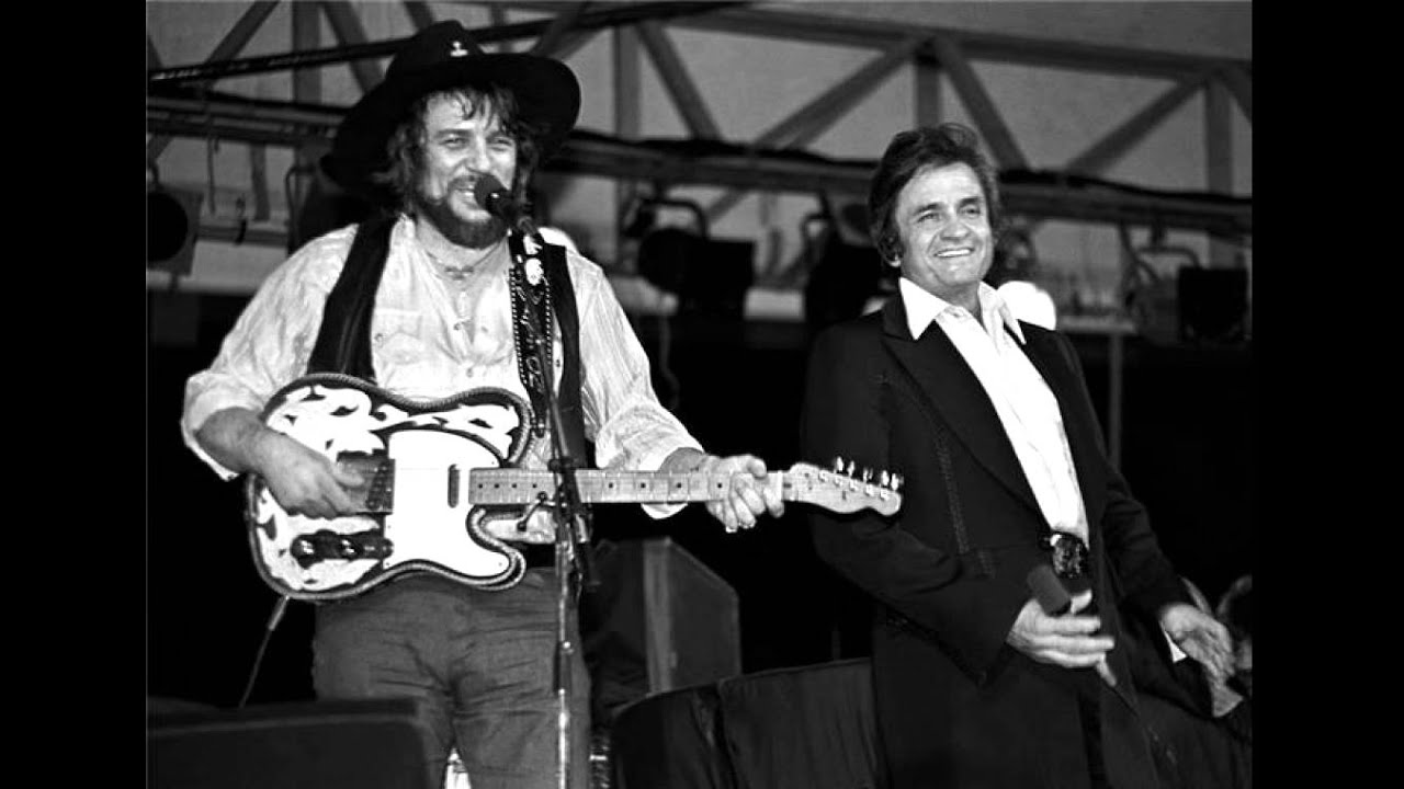 Johnny Cash & Waylon Jennings ~ I Wish I Was Crazy Again - YouTube