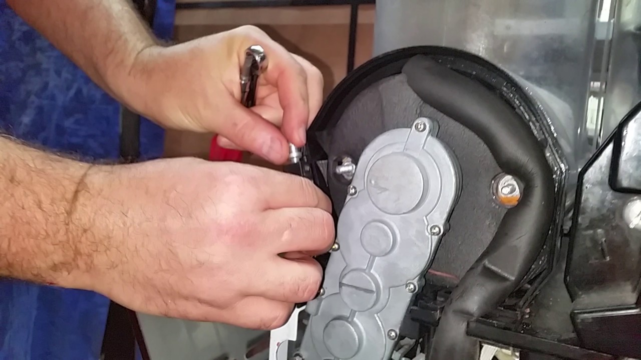 Space slushy machine motorgear - YouTube