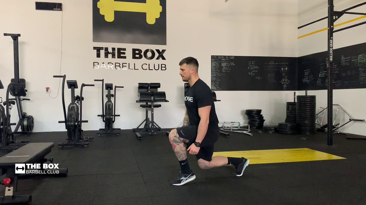 The Box Barbell Club - Split Squat with Heel Elevated ISO by Coach ...
