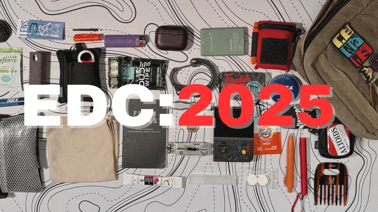 My 2025 EDC Kit – My Everyday Carry Setup! - YouTube