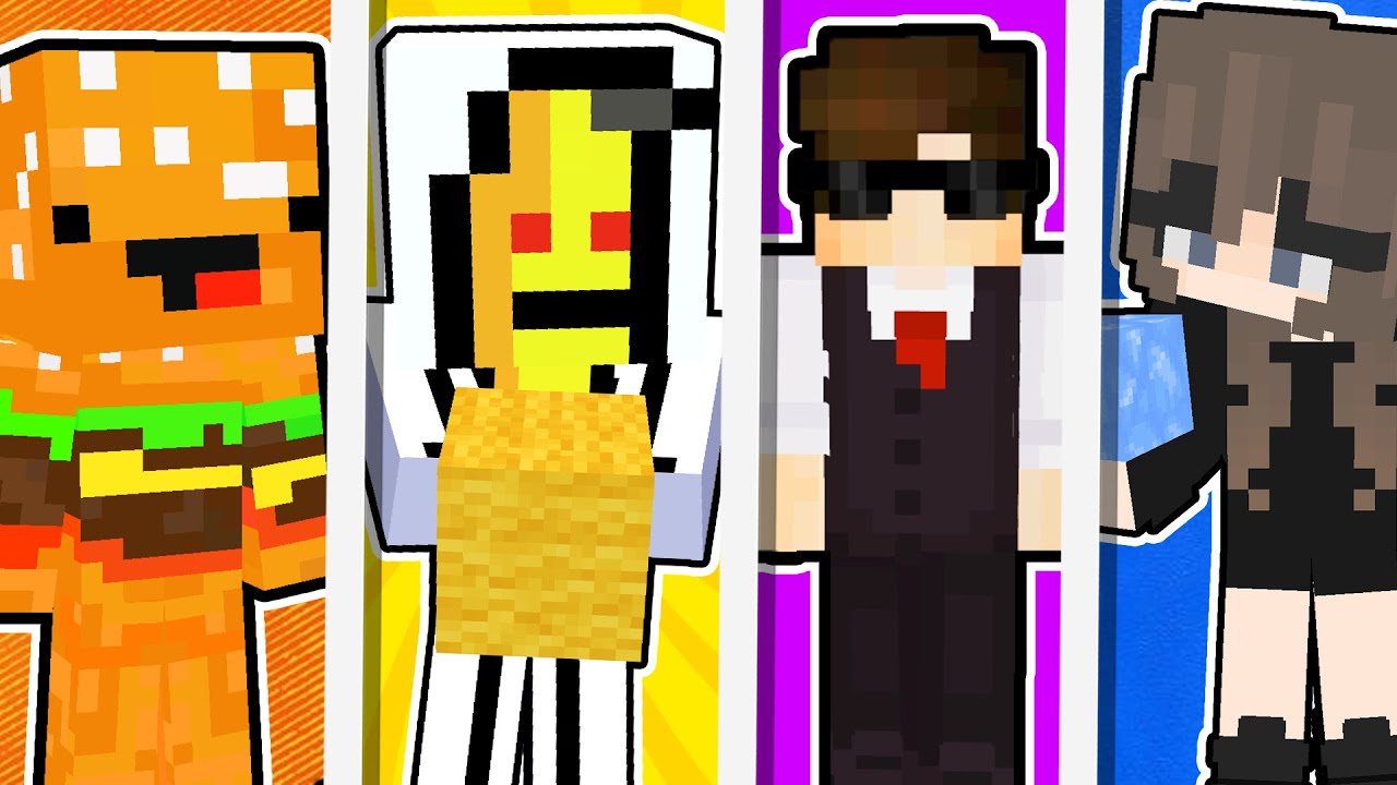 Poti Sa Construiesti DOAR CU O CULOARE in Minecraft! - YouTube