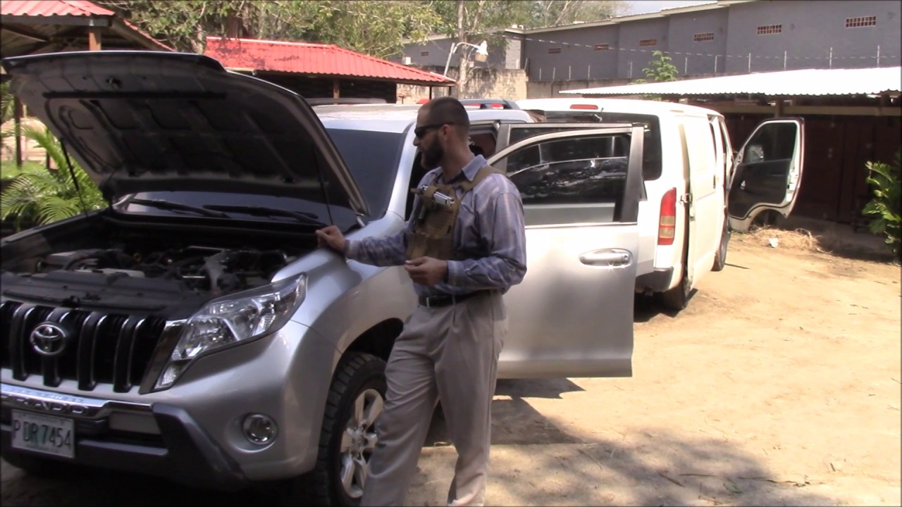 Armored Vehicle Walkaround: Toyota Land Cruiser Prado - YouTube