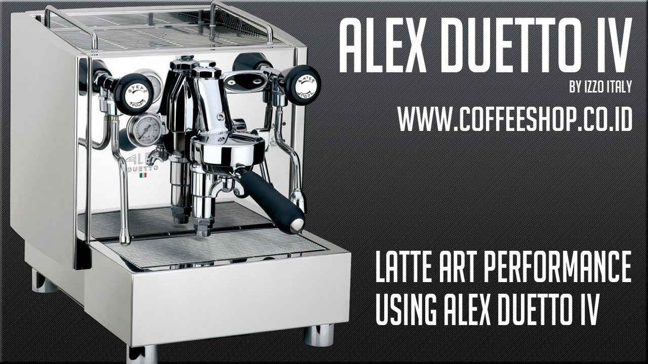 LATTE ART USING ALEX DUETTO IV - JPW Coffee - YouTube