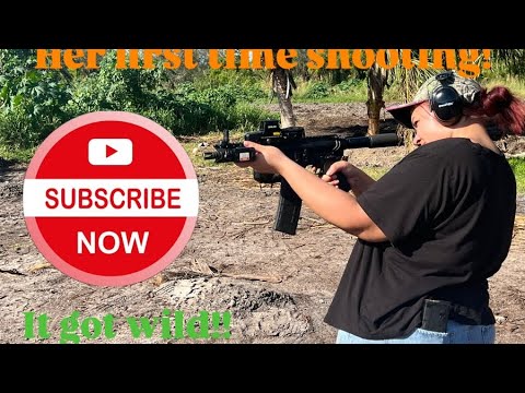 Full gun range day AR15 pistol - YouTube