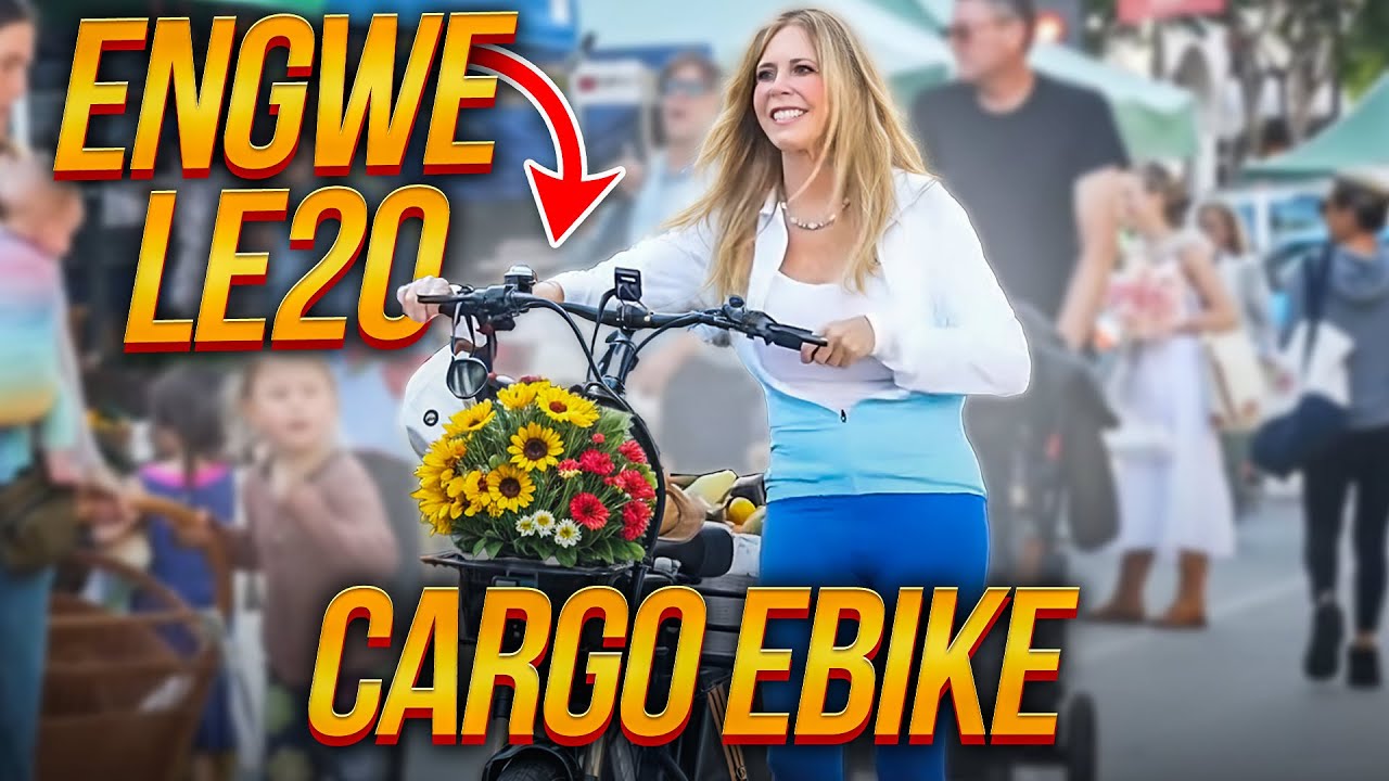 Unleash Your Adventure With The Engwe LE20 Cargo E-bike!- Ebike - YouTube