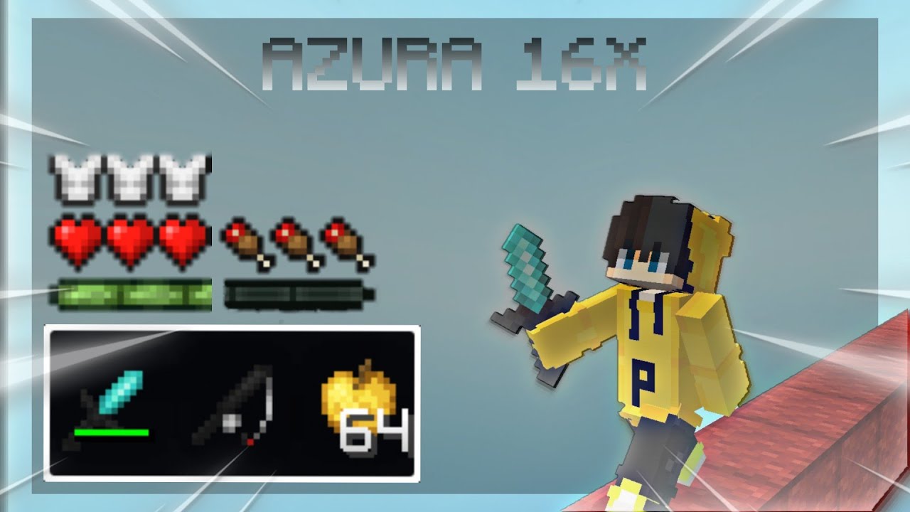 Azura [16x] pvp texturepack (MCPE) - YouTube