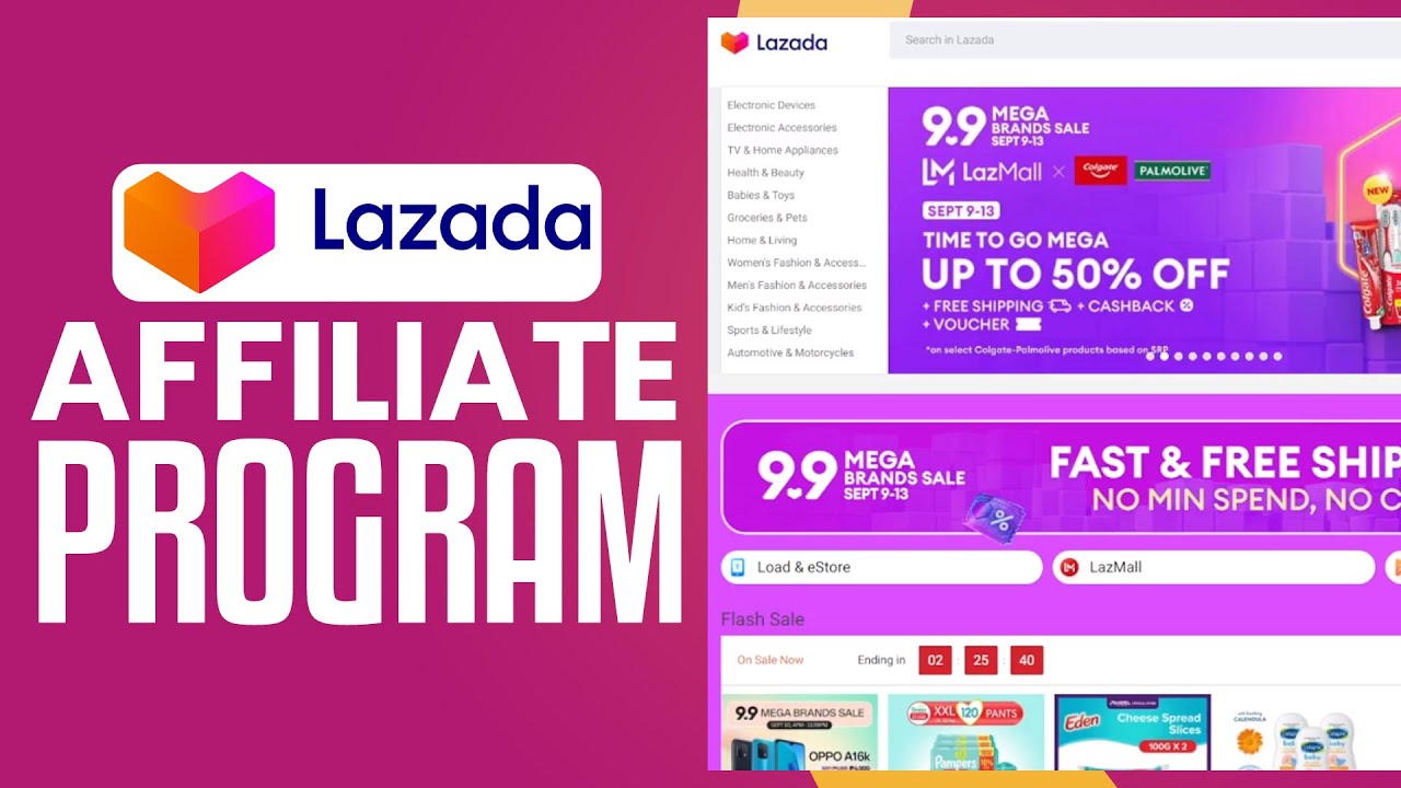 Lazada Affiliate Program Tutorial 2025 | How To Make Money From Lazada ...