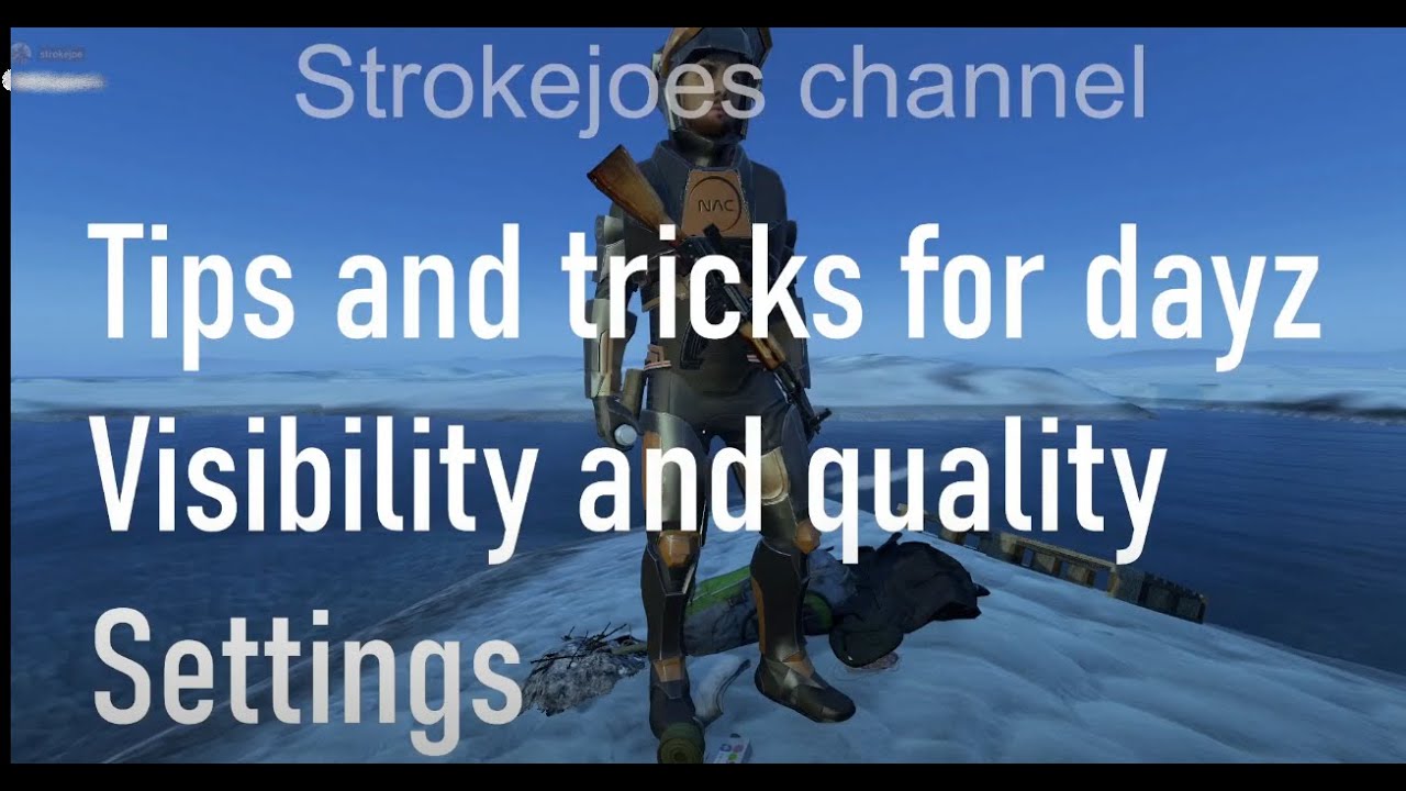 Dayz settings for pvp - visibility, quality and a few settings - YouTube