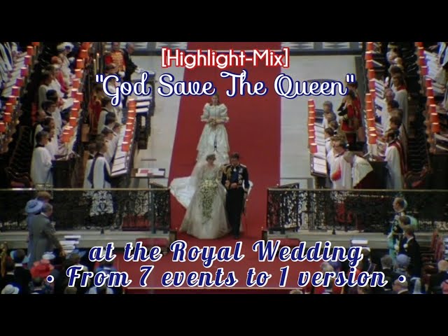 God save the queen william and kate wedding | Honestweddingadvice.com
