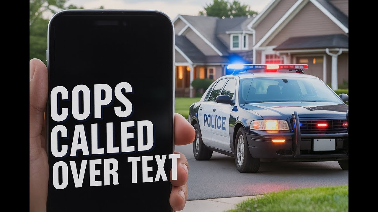 They Called the Cops Over a Trump Text? - YouTube