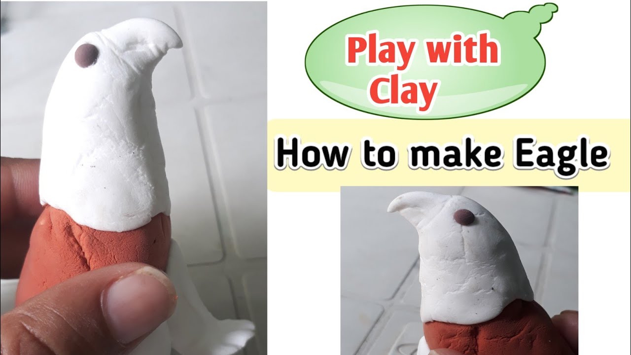 How to make eagle || How to make eagle from clay - YouTube