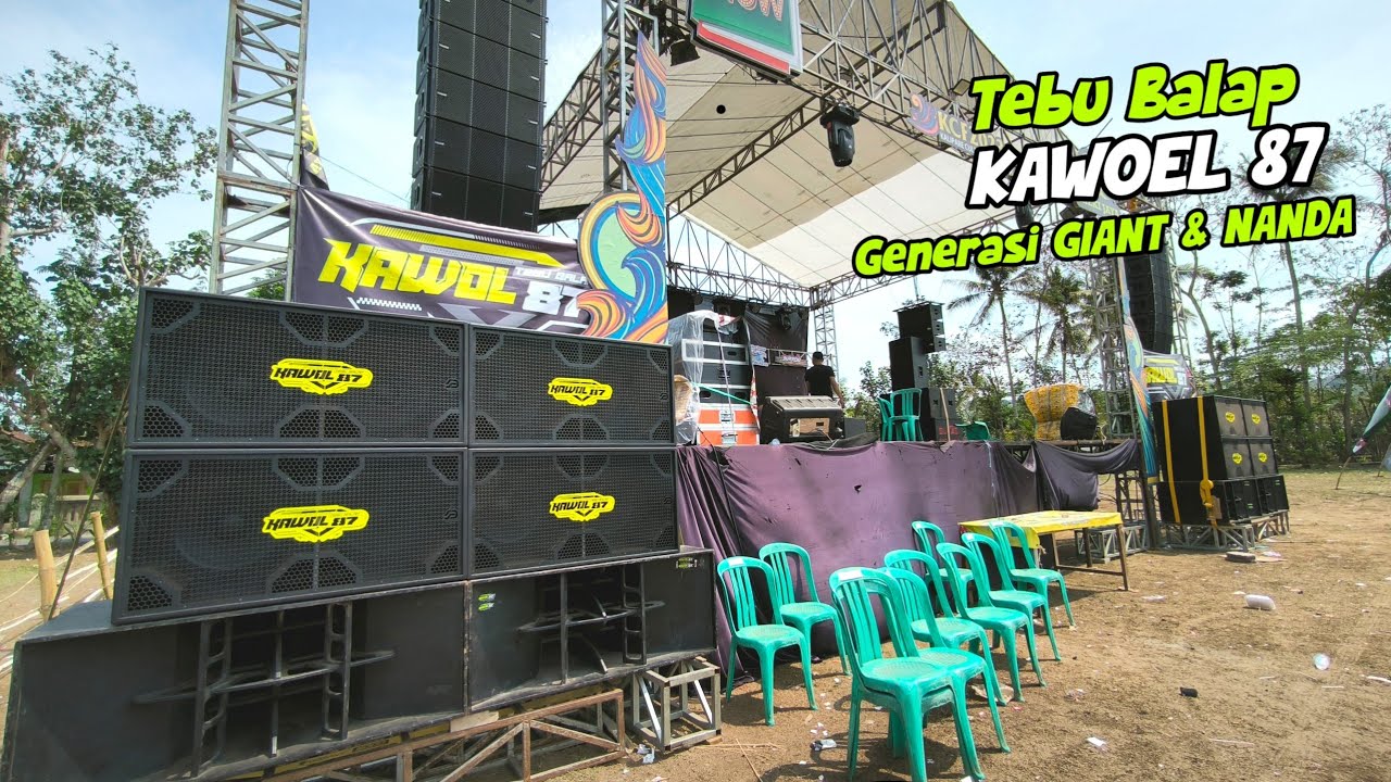 Spek Didikan Giant, Nanda & Minions sound baru Tebu Balap KAWOL 87 ...