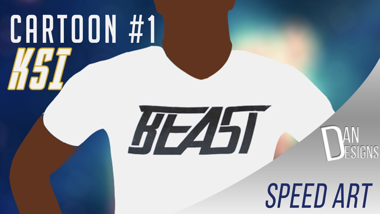 Speed Art - KSI Cartoon - YouTube