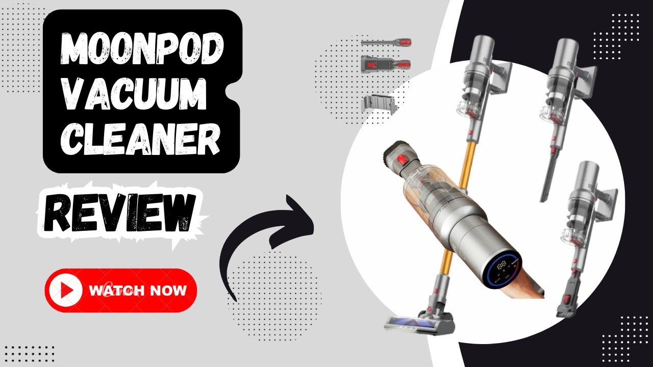 Moonpod Vacuum Cleaner Review - Worth the Hype? - YouTube