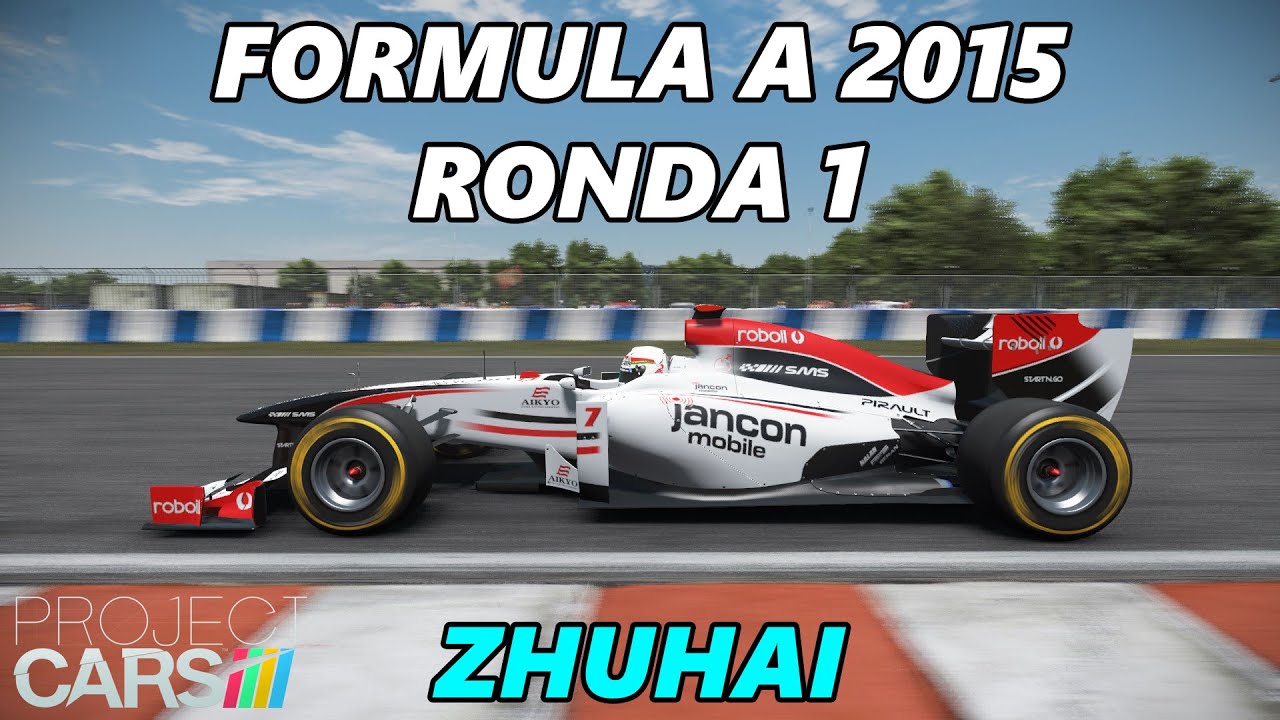 Ronda 1 | Project CARS | FORMULA A 2015 - YouTube