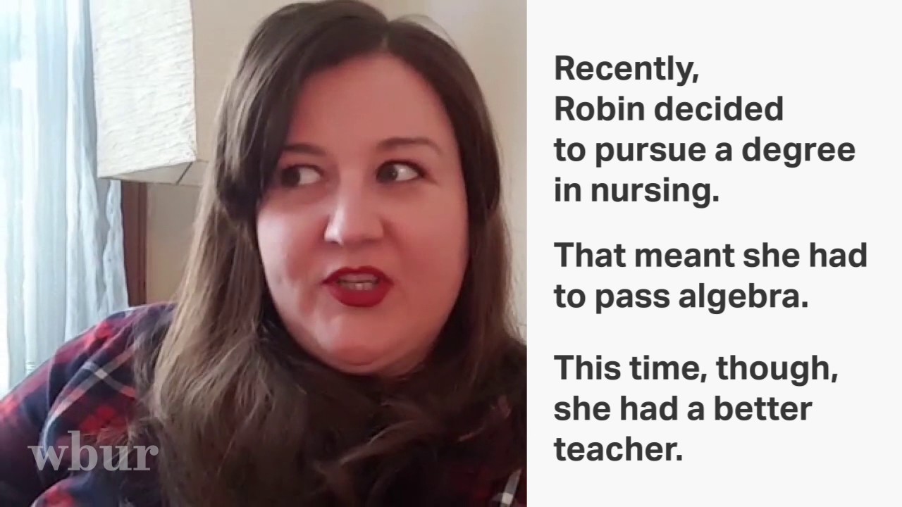 Solving Our Math Problem: Robin's Story - YouTube