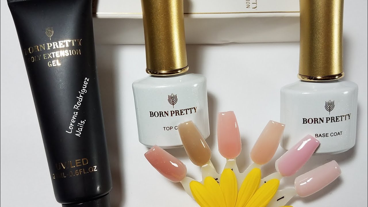 Review Poly Extensión Gel Born Pretty by Lorena Rodríguez - YouTube