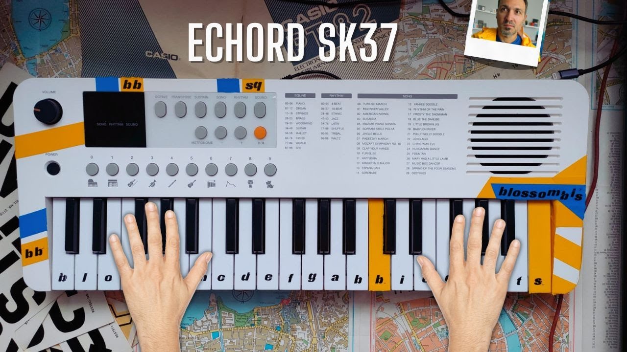 ECHORD SK37 Minikeyboard - YouTube