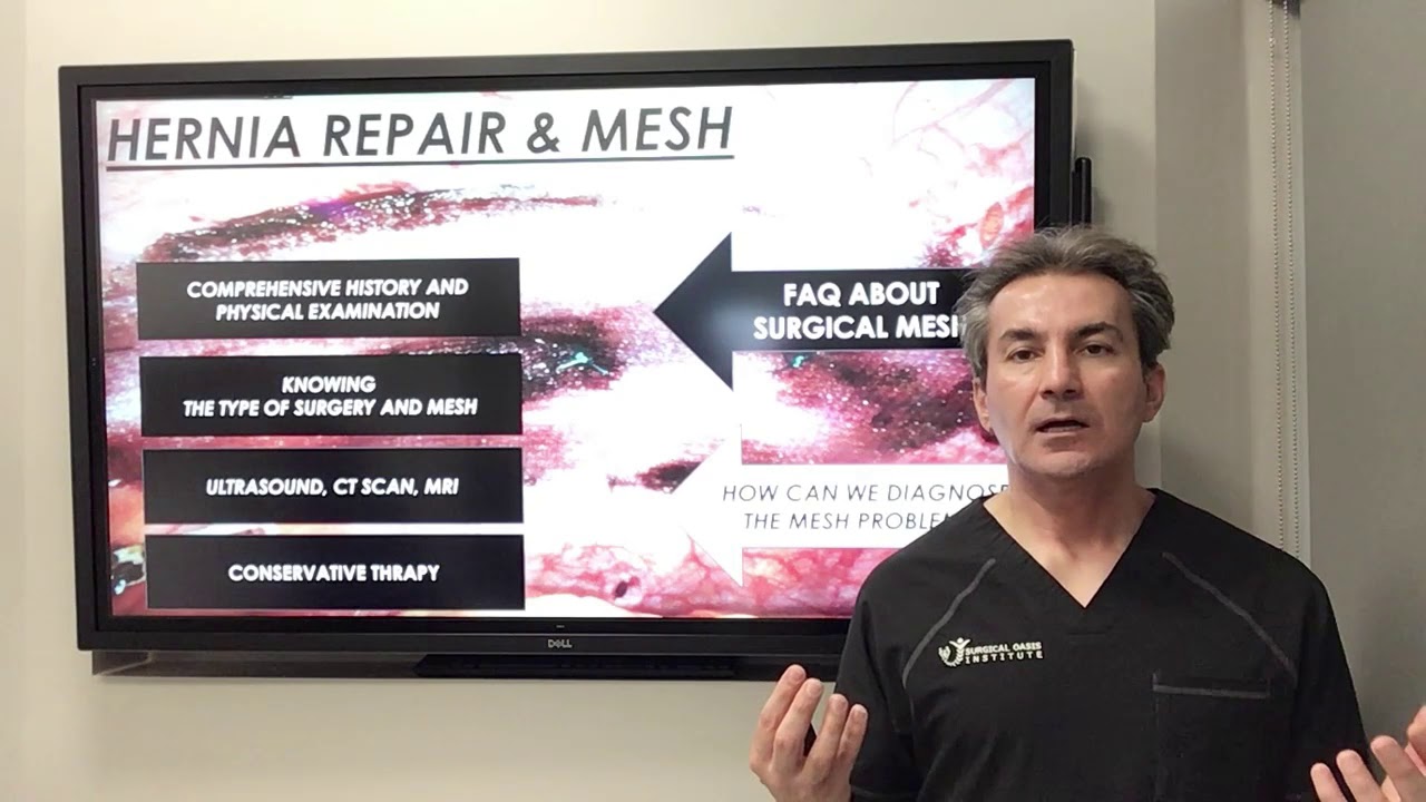 How can we diagnose the surgical mesh problems by Dr. Iraniha - YouTube