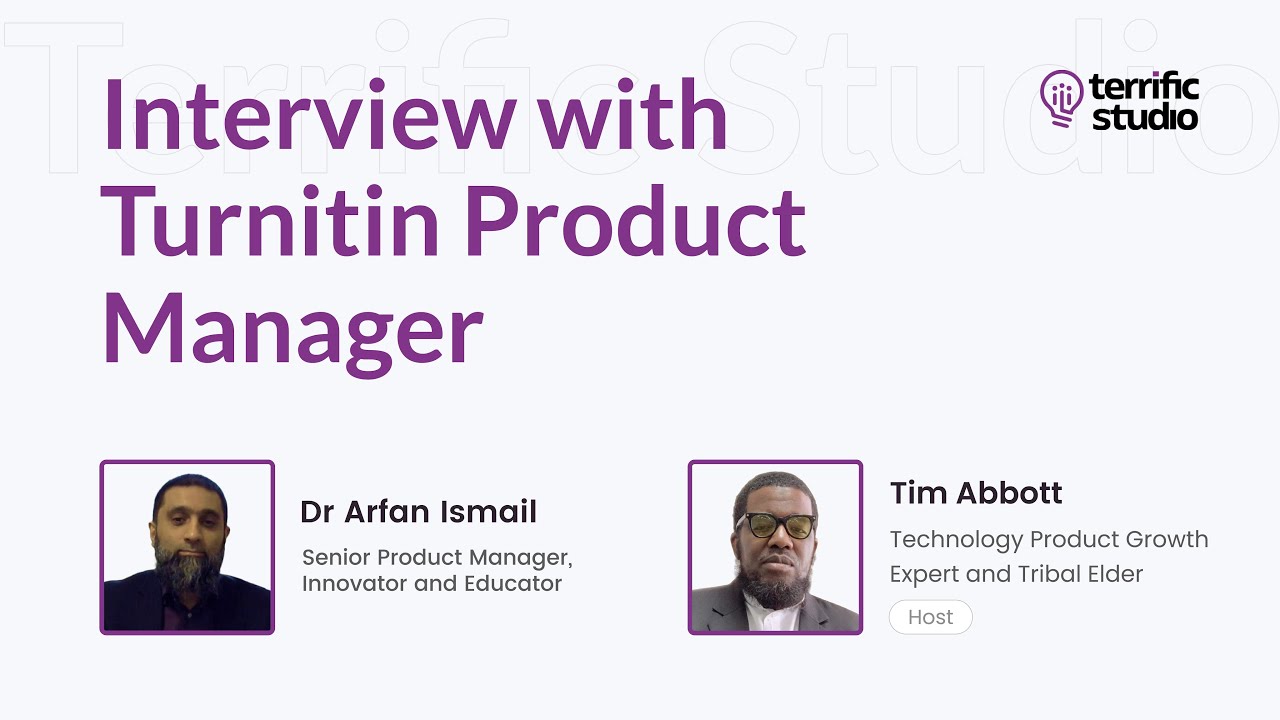 Interview with Turnitin's Senior Product Manager - Dr. Arfan Ismail ...