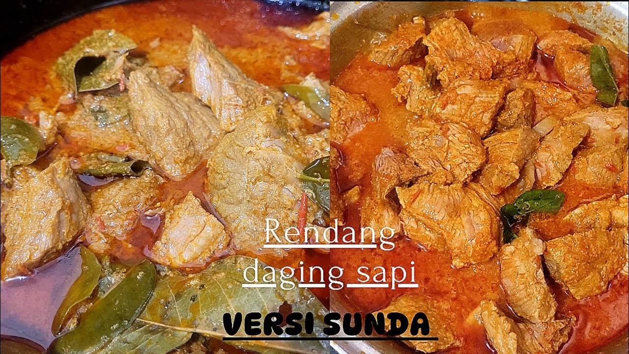 dagingny empuk banget ||| resep rendang daging sapi versi sunda enak ...