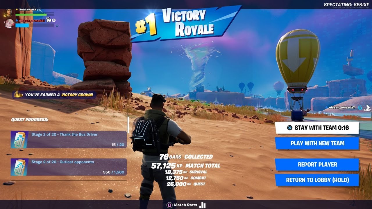 Fortnite victory! Good Job Teammates! - YouTube