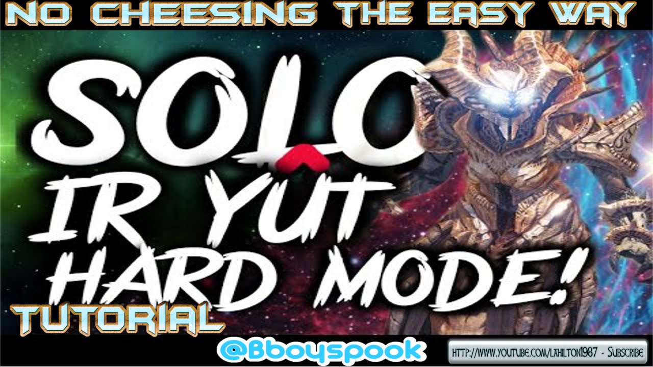 Destiny Hard Mode Solo "IR YUT, the deathsinger" The Easy Way ...