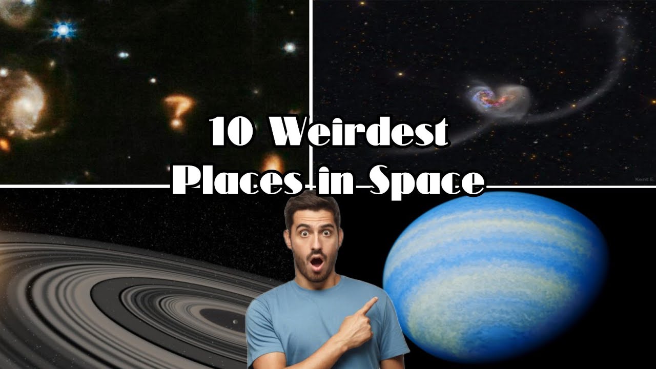 10 Weirdest Places In Space ( You won't believe exist ) 😮😮#space # ...