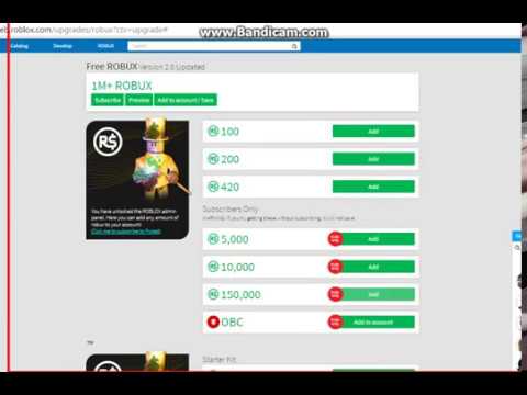 how to get 1m robuxs on robloxs - YouTube