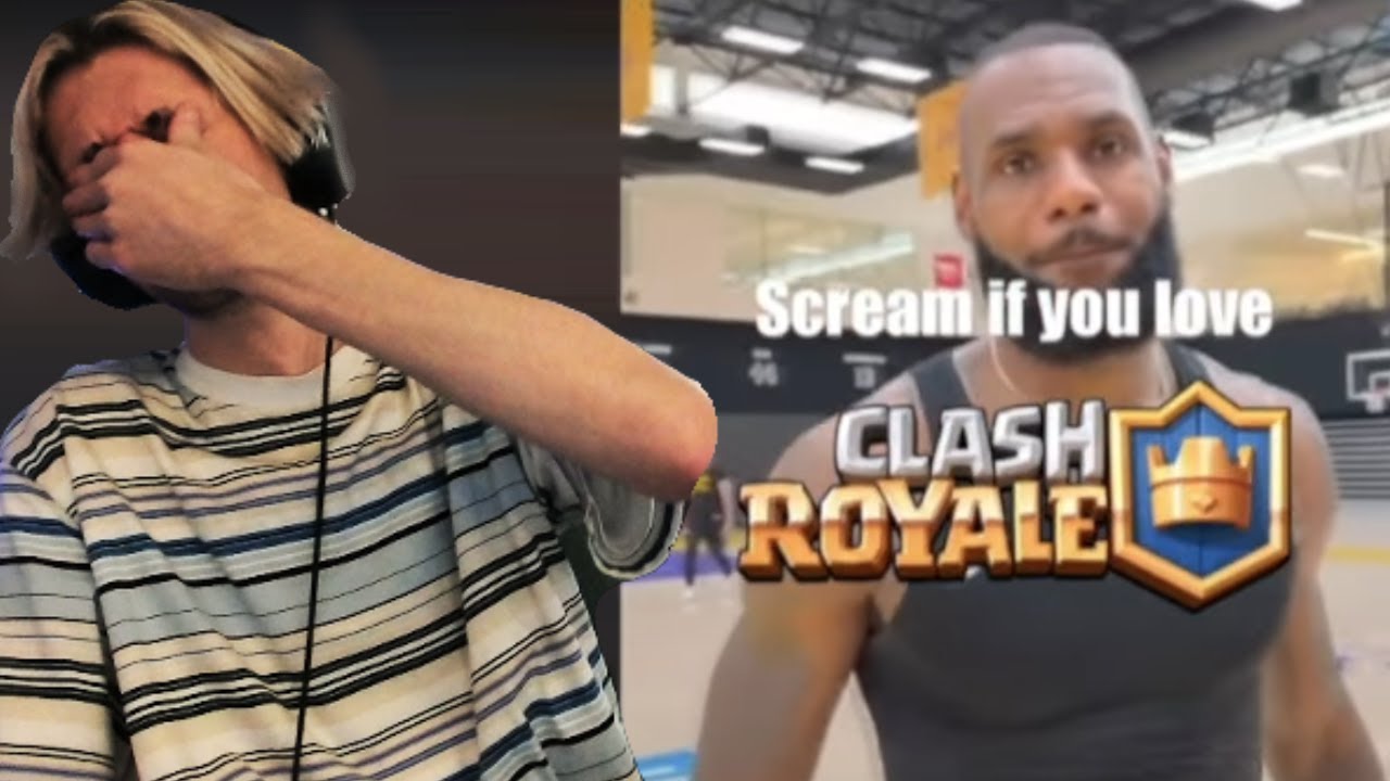 xQc Reacts to "Lebron Scream If You Love" Tiktoks - YouTube