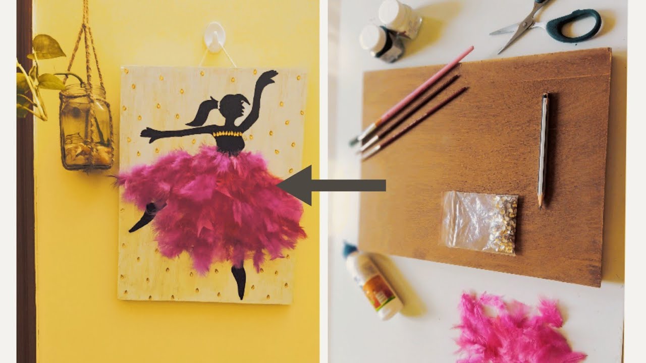 DANCING BALLERINA !! DIY !! Arts & Crafts Handmade !! - YouTube