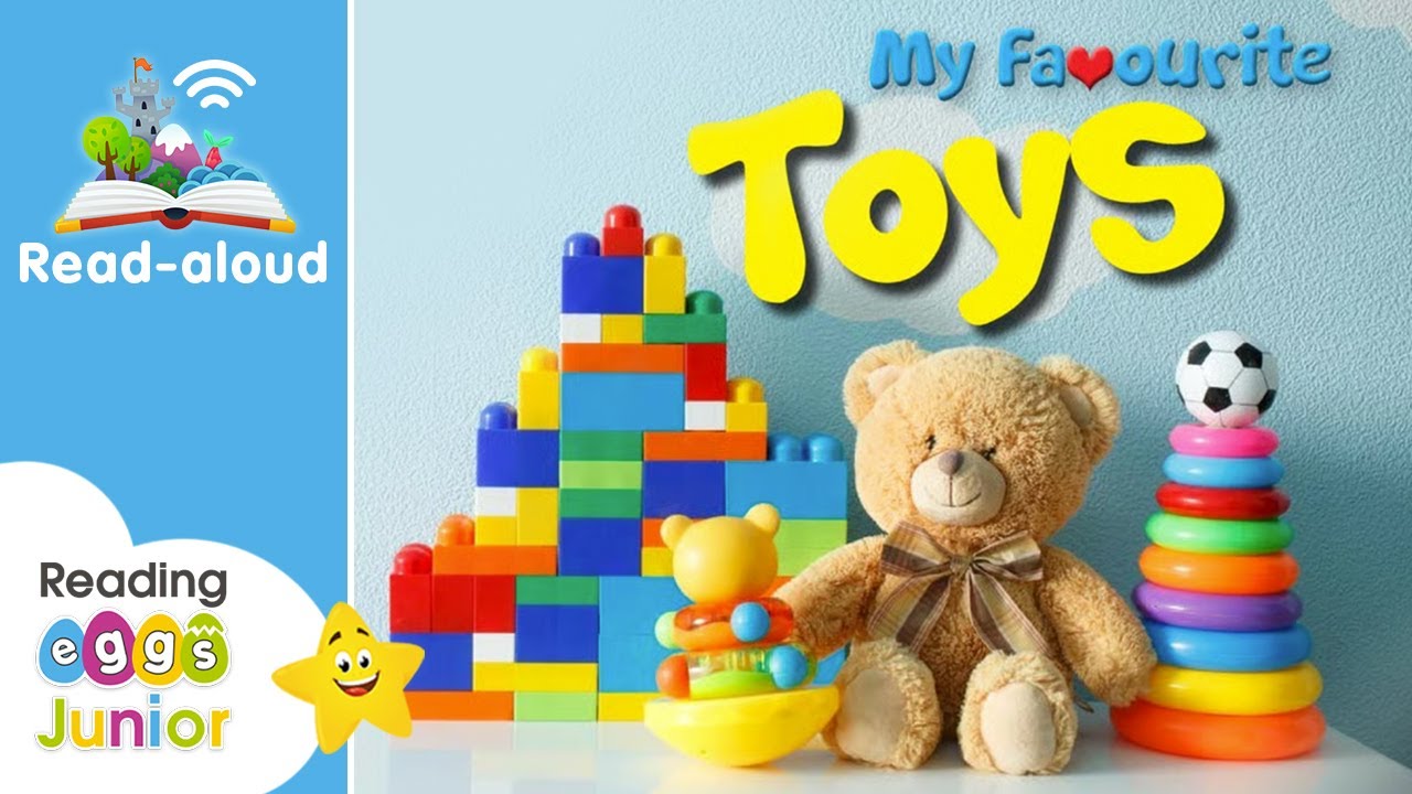Read-Aloud Book: My Favourite Toys 🧸 Kids' Nonfiction - YouTube