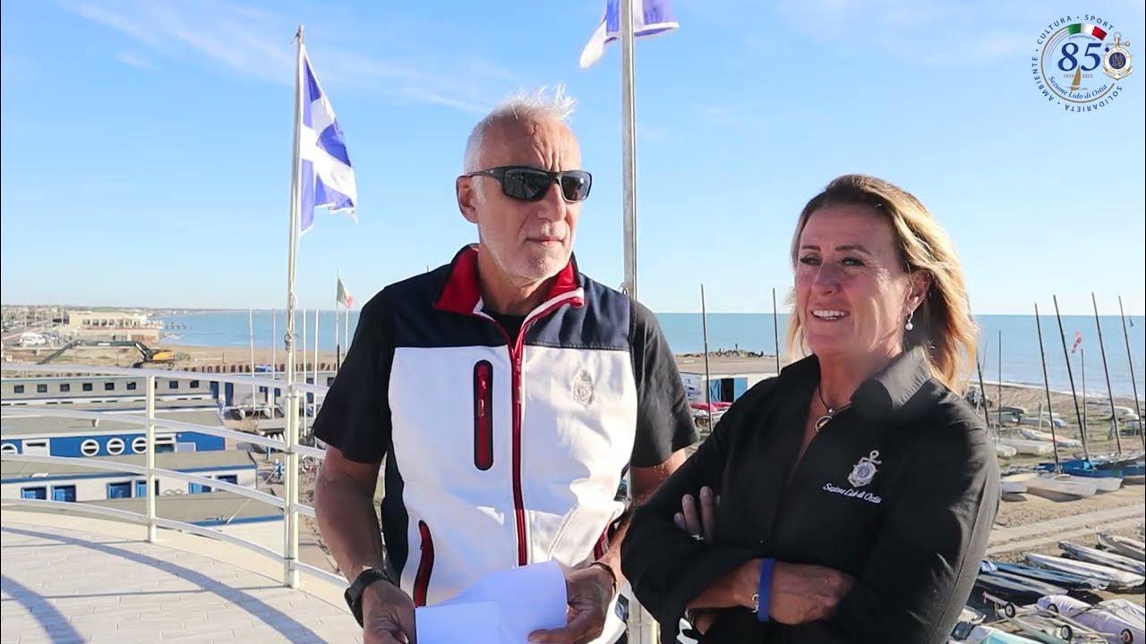 Lega Navale Italiana Ostia, le somme del 2023 con il Presidente Carola De Fazio - YouTube