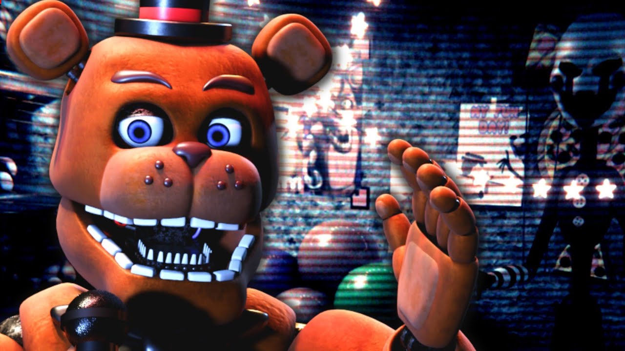 The PUPPET in FNaF 1?! || FNaF Return to Freddy's - YouTube