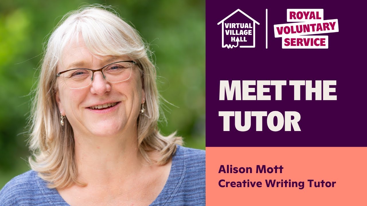 Meet Alison Mott - Your Creative Writing Tutor - YouTube