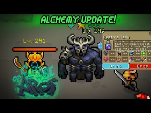 Alchemy Update-All Flower Location | Curse Of Aros - YouTube