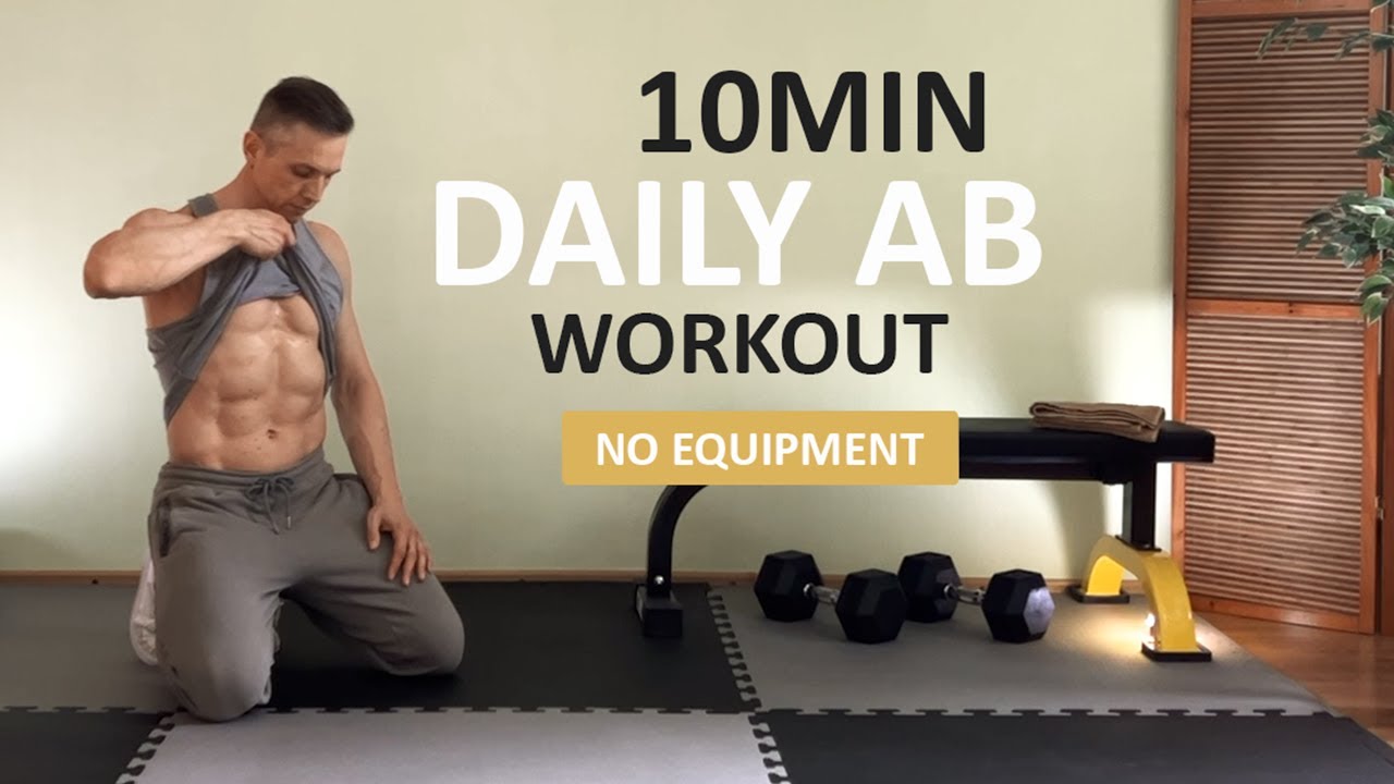 10 MIN DAILY ABS WORKOUT | FOLLOW ALONG | FAST RESULTS | AT HOME | NO ...