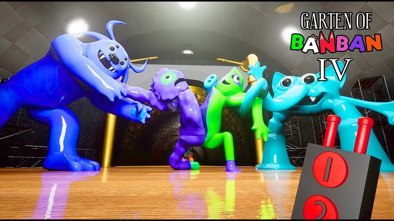 Garten of Banban 4 - Meeting with Evil Banban (Gameplay #1) - YouTube