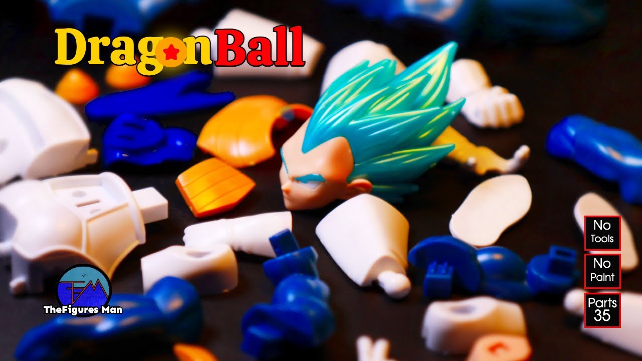 Blue Vegeta Model By BANDAI | DragonBall Super | Speed Build | ASMR ...