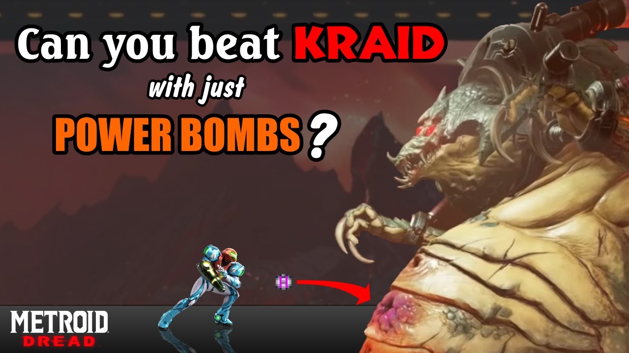 Can you beat Kraid with just Power Bombs in Metroid Dread? - YouTube