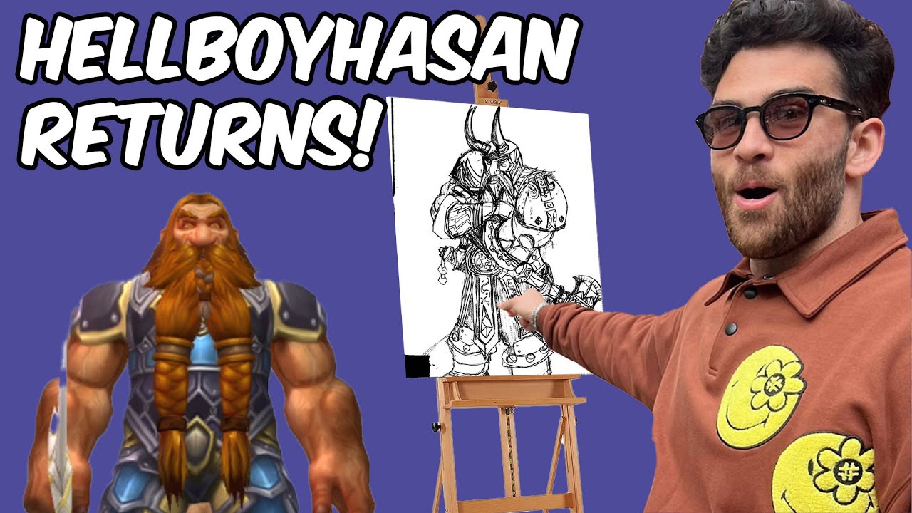 Hasanabi's best painting - YouTube
