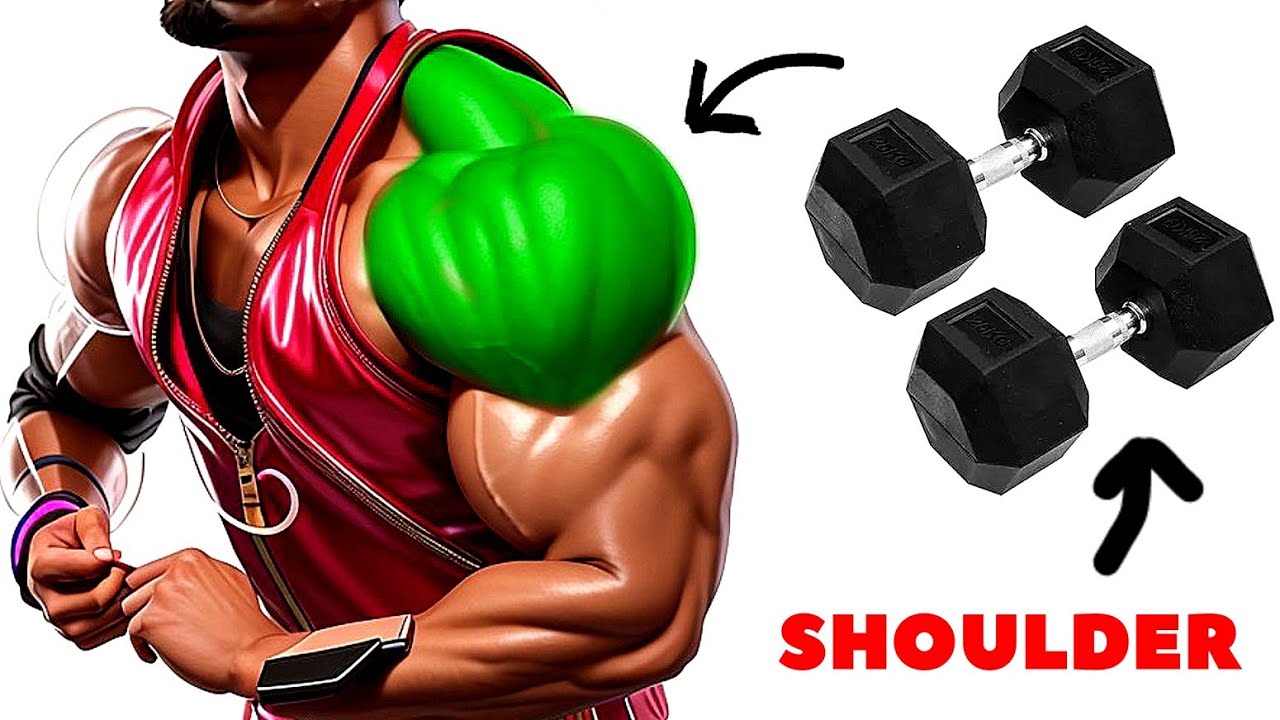 Best Shoulder Exercises Ranked Using Dumbbells and Barbell to Get Big ...