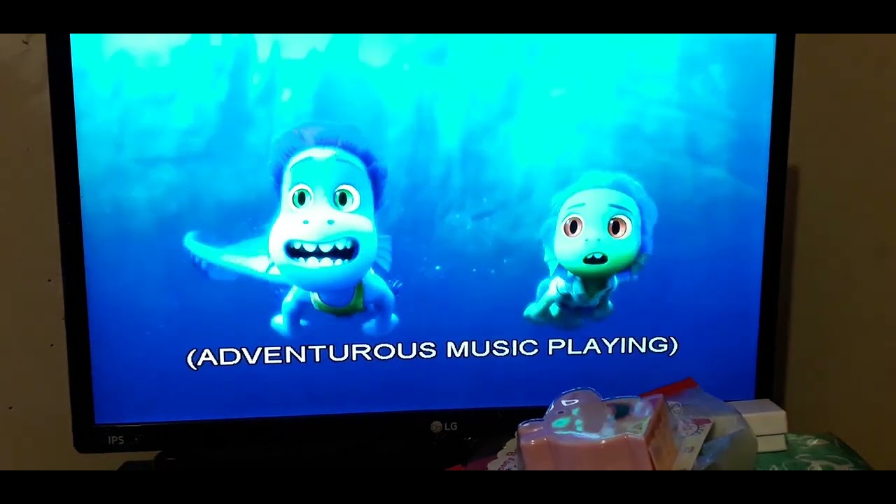 Luca and Alberto Are Swimming To Vespatown Scene - YouTube