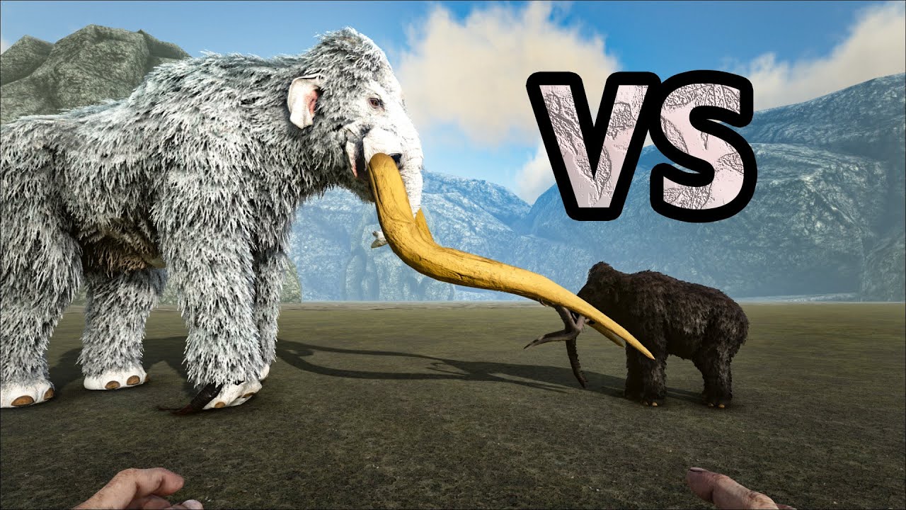 Gigamoth VS Mammoth REX etc... |ARK Mod Battle #15 - YouTube