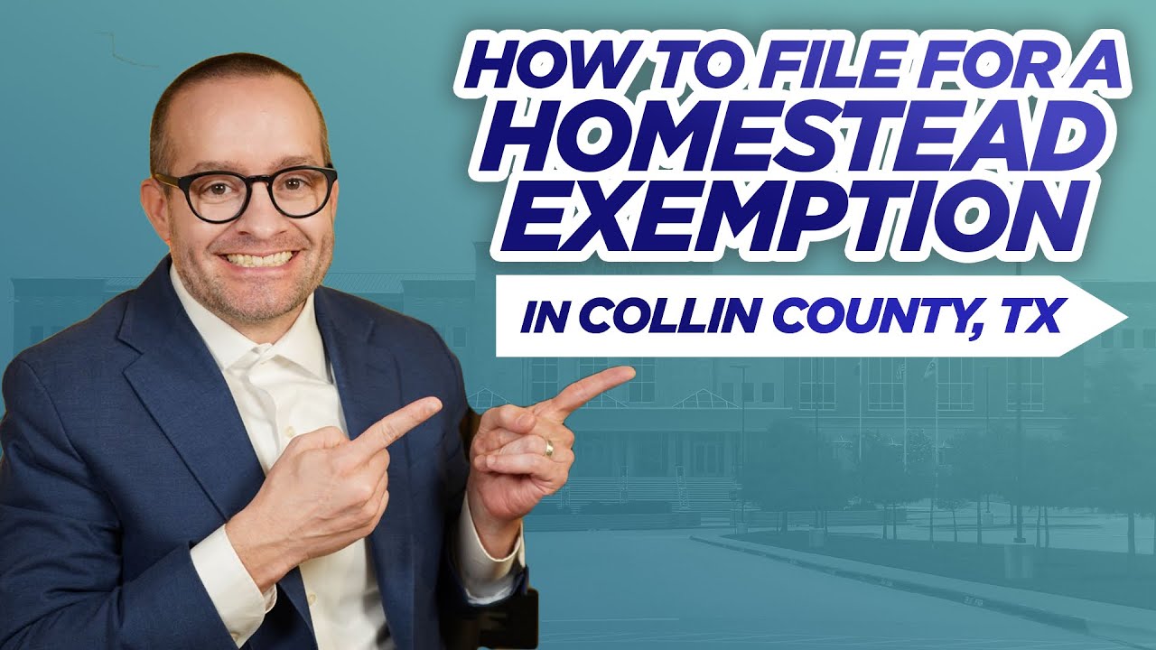 How to File For a Homestead Exemption in Collin County TX #dfwrealtor # ...