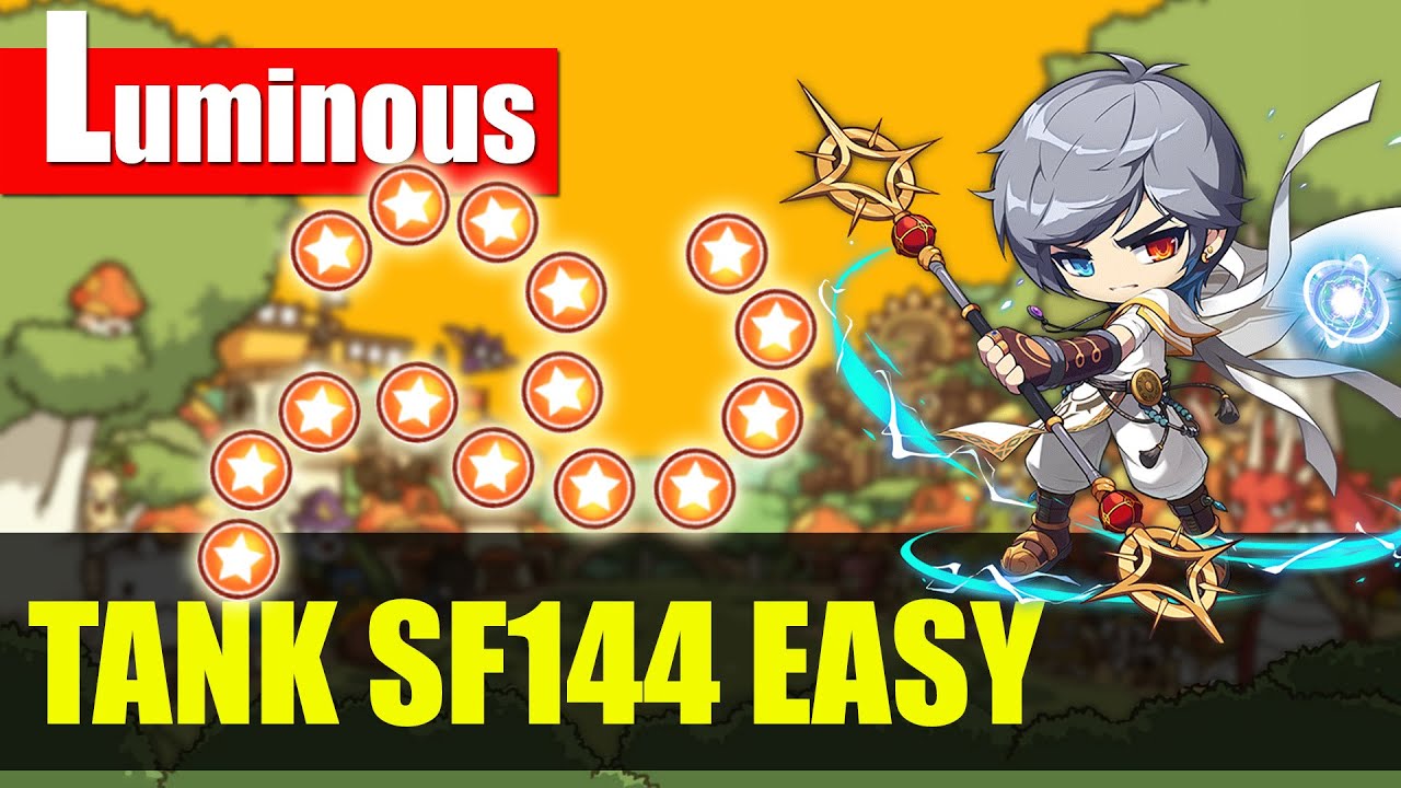Maplestory m - Luminous Tank sf144 Easy - YouTube